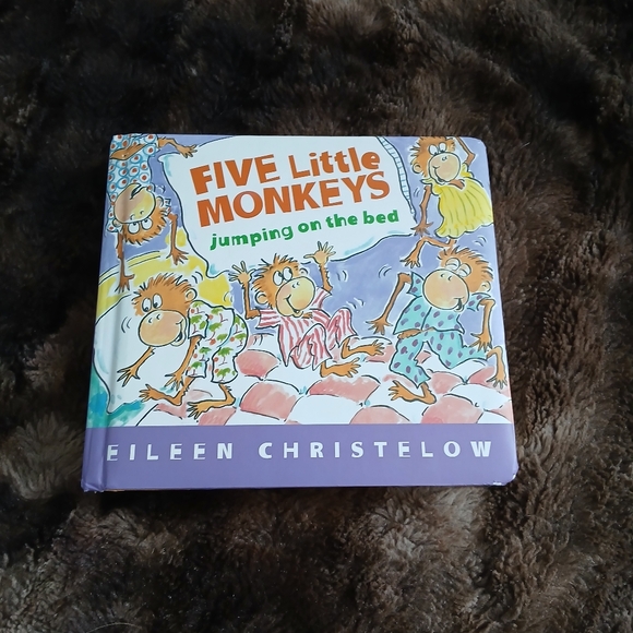 5 little monkeys | Toys | 5 Little Monkeys Board Book | Poshmark